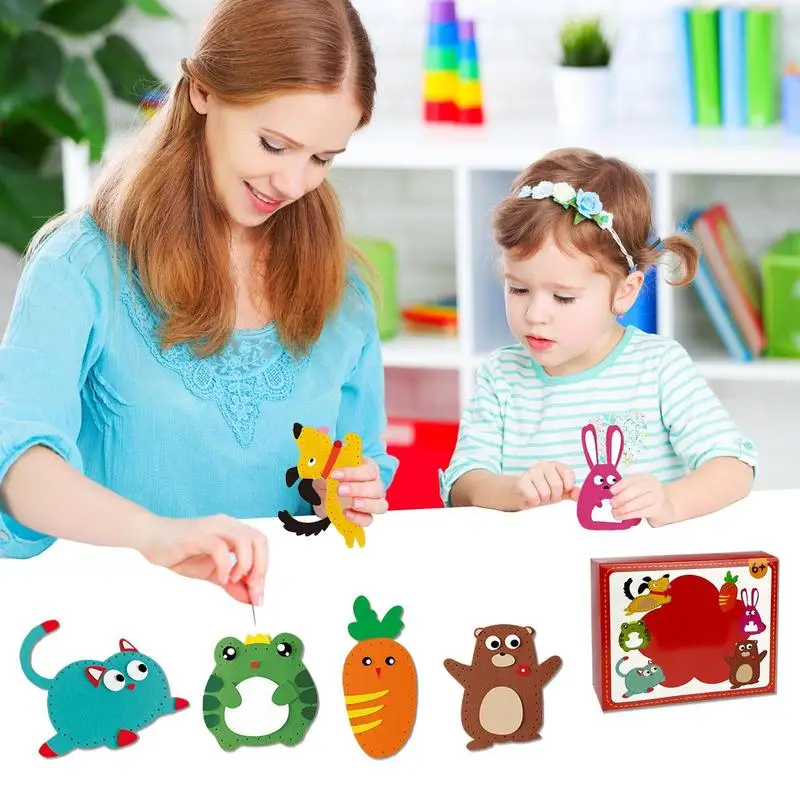 BowLift | Forest Pals Sewing Kit | Forest Animals Sewing Set for ...