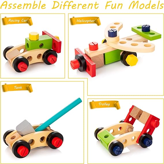 BowLift | Wooden Tool Set - Discover Creative Play Fun for Children