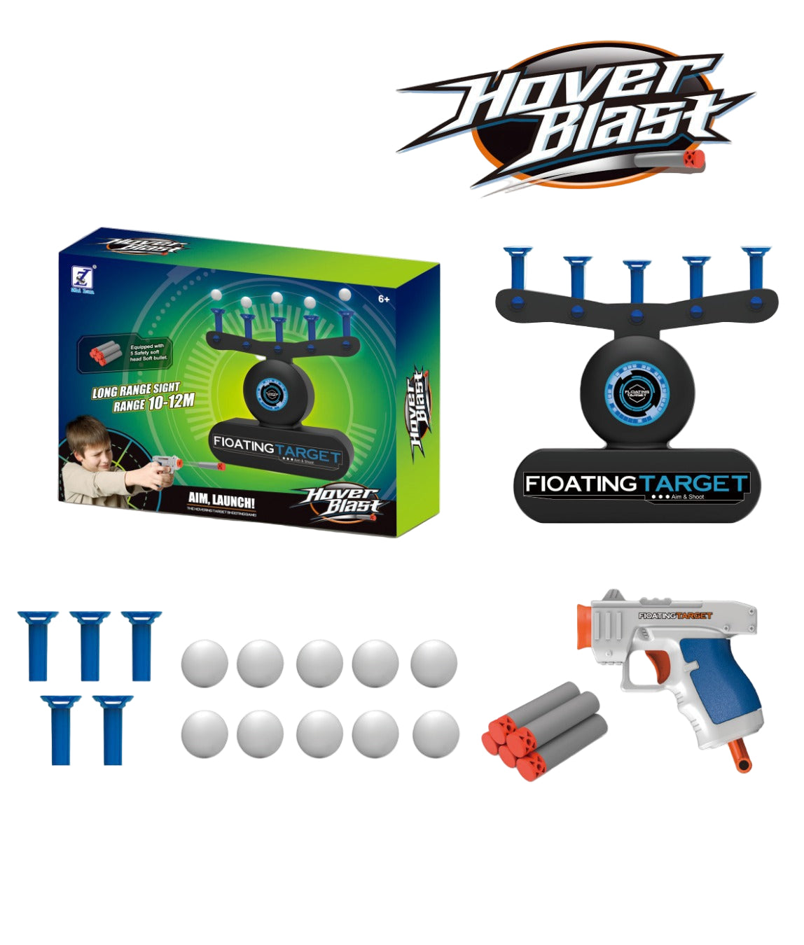 BowLift | Floating Balls - Target Shot Toy