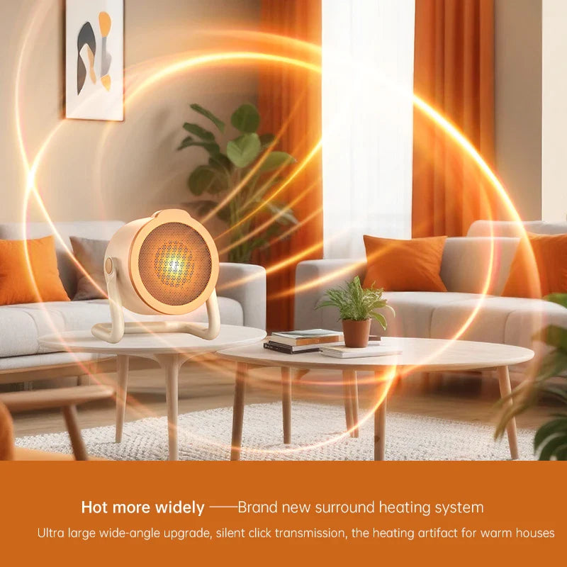 BowLift | 1000W Portable Ceramic Electric Heater Table Model with Tip ...