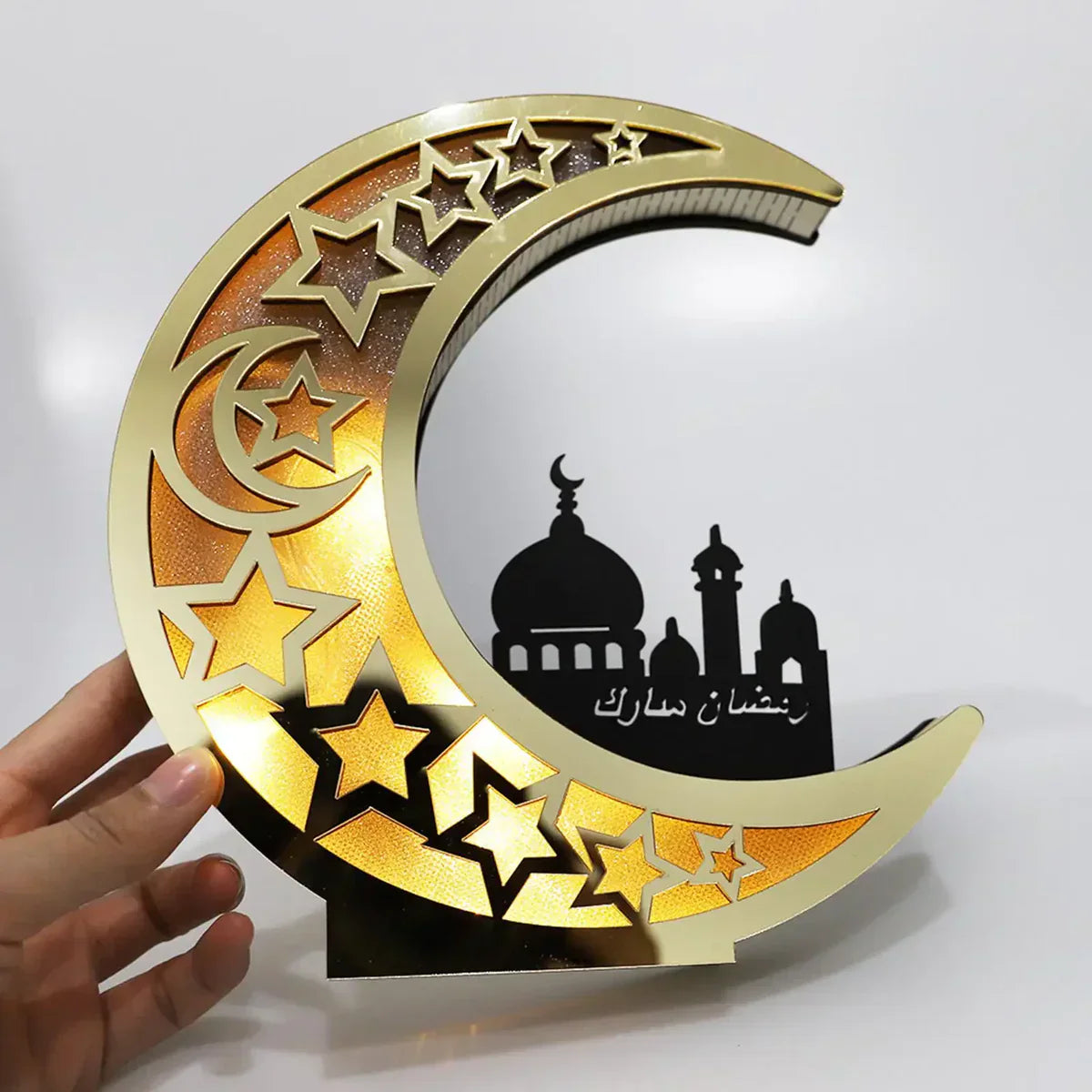 BowLift | Festive Moon-Shaped LED Lamp - LunarShine