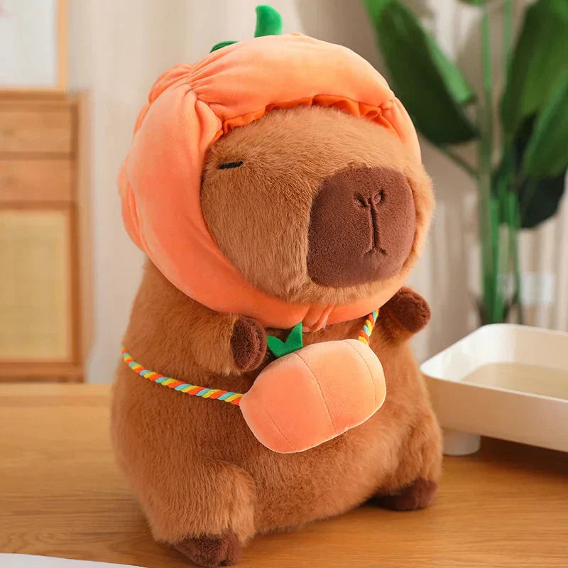 BowLift | Capybara with Vegetable Hats Plushie