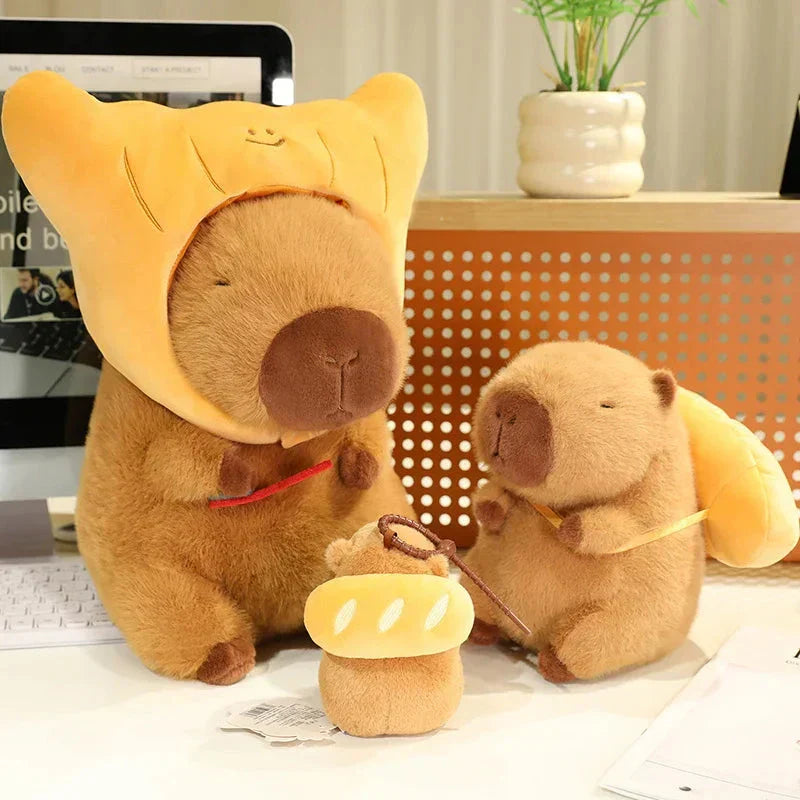 BowLift | Toasted Croissant Capybara Plushies