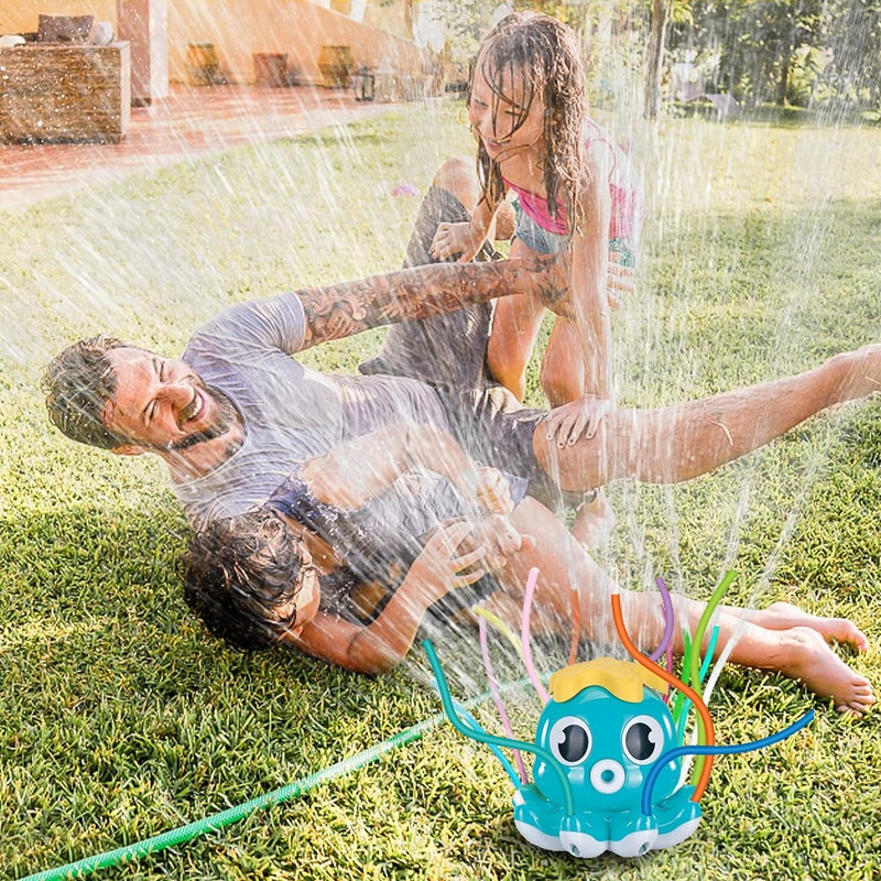 BowLift | AquaOcto Sprinkler | Splashing summer fun - Octopus water toy ...