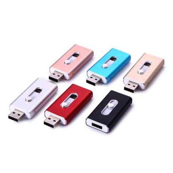 BowLift | iOS Flash USB Drive - Two-sided Mini Storage Device